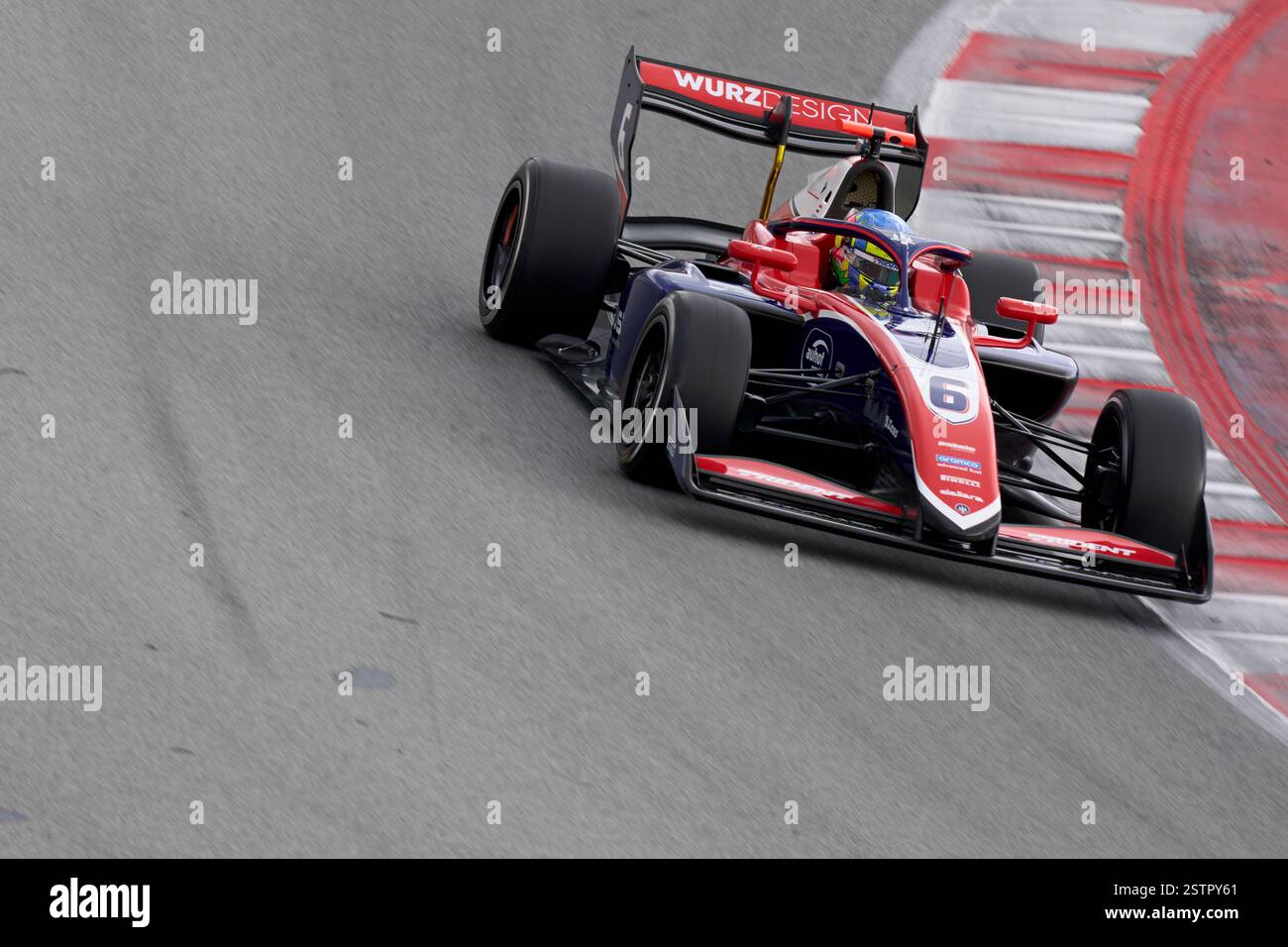 BARCELONA, SPAIN - FEBRUARY 19: Charlie Wurz of Austria and Trident (6 ...
