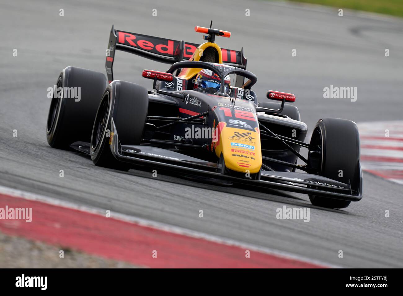 BARCELONA, SPAIN - FEBRUARY 19: Nikola Tsolov of Bulgaria and Campos ...