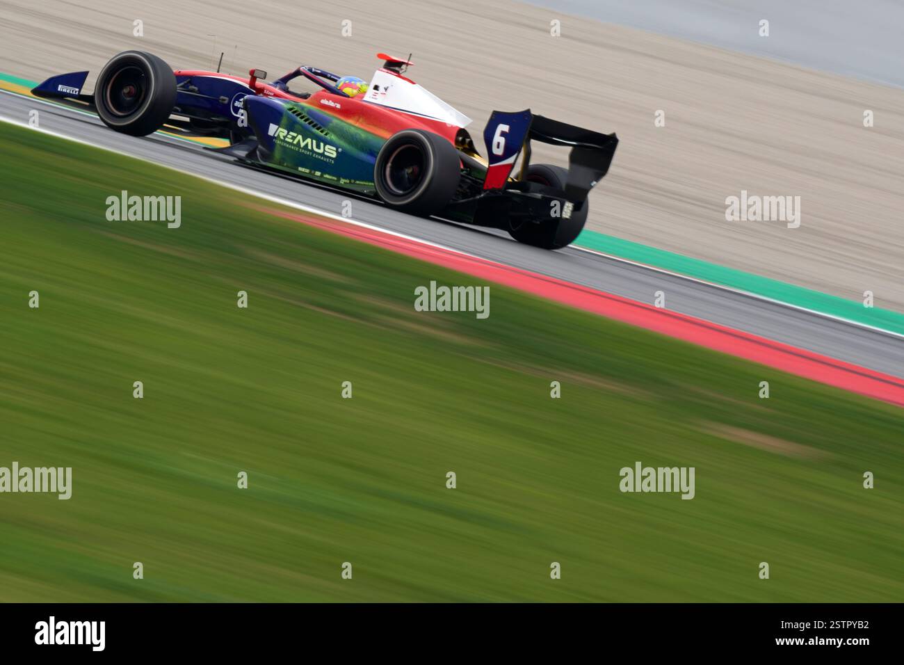 BARCELONA, SPAIN - FEBRUARY 19: Charlie Wurz of Austria and Trident (6 ...