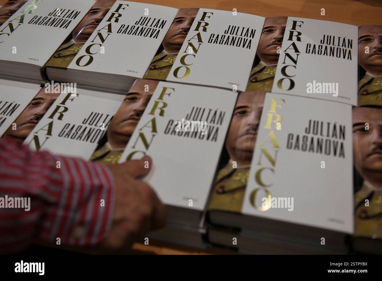 Several covers during the presentation of the book called 'Franco', at ...