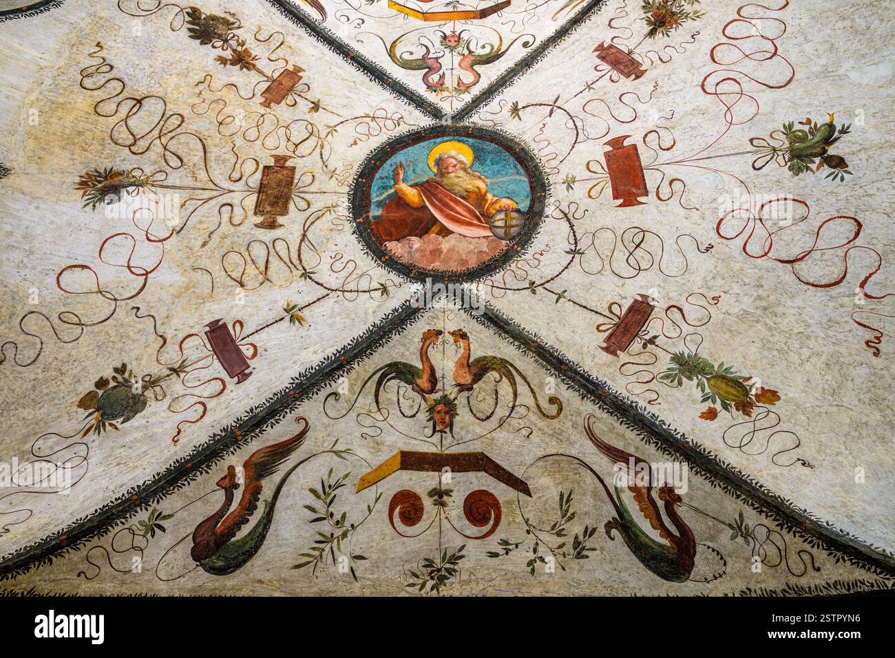 Catacombs of San Gennaro, Naples, Campania, Italy, Europe Stock Photo ...