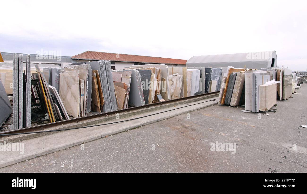Slabs of Marble Stock Photo - Alamy