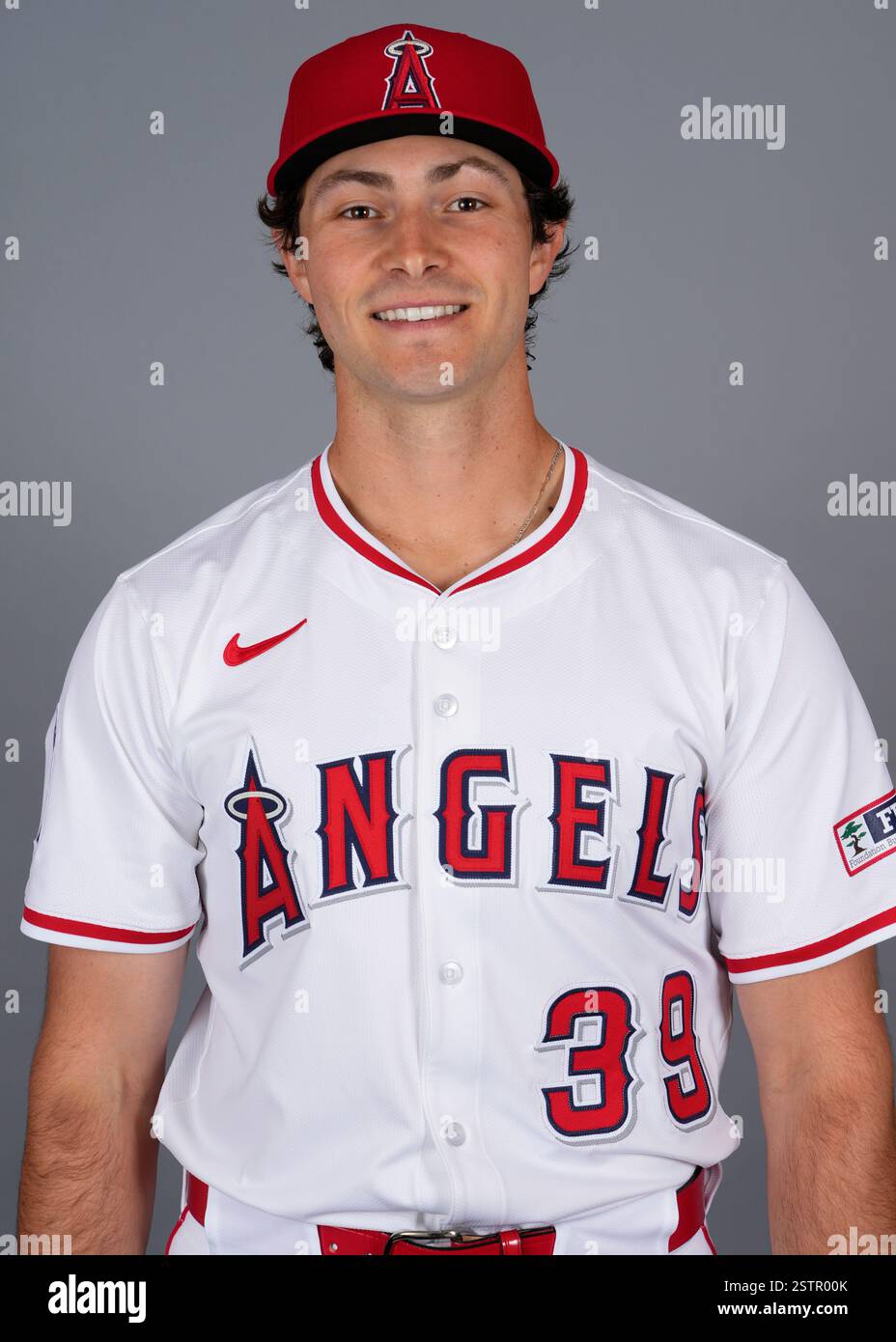 This is a 2025 photo of Bryce Teodosio of the Los Angeles Angels ...