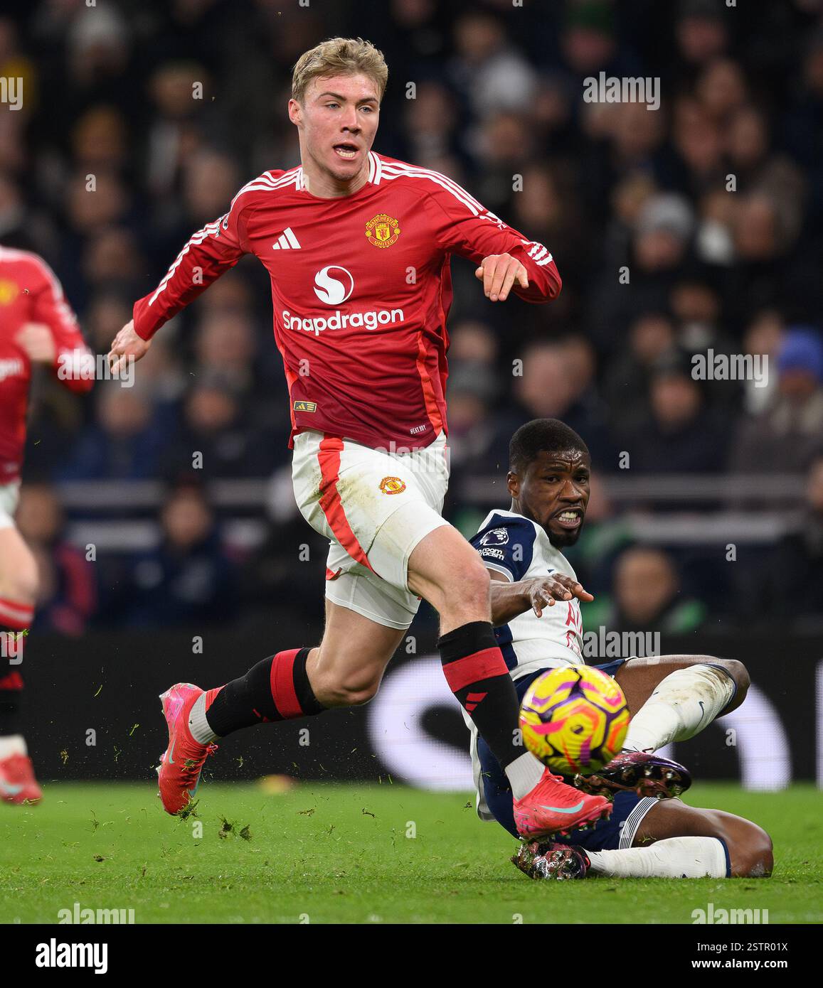 London, UK. 16th Feb, 2025. Tottenham Hotspur v Manchester United - Premier League - Tottenham ...
