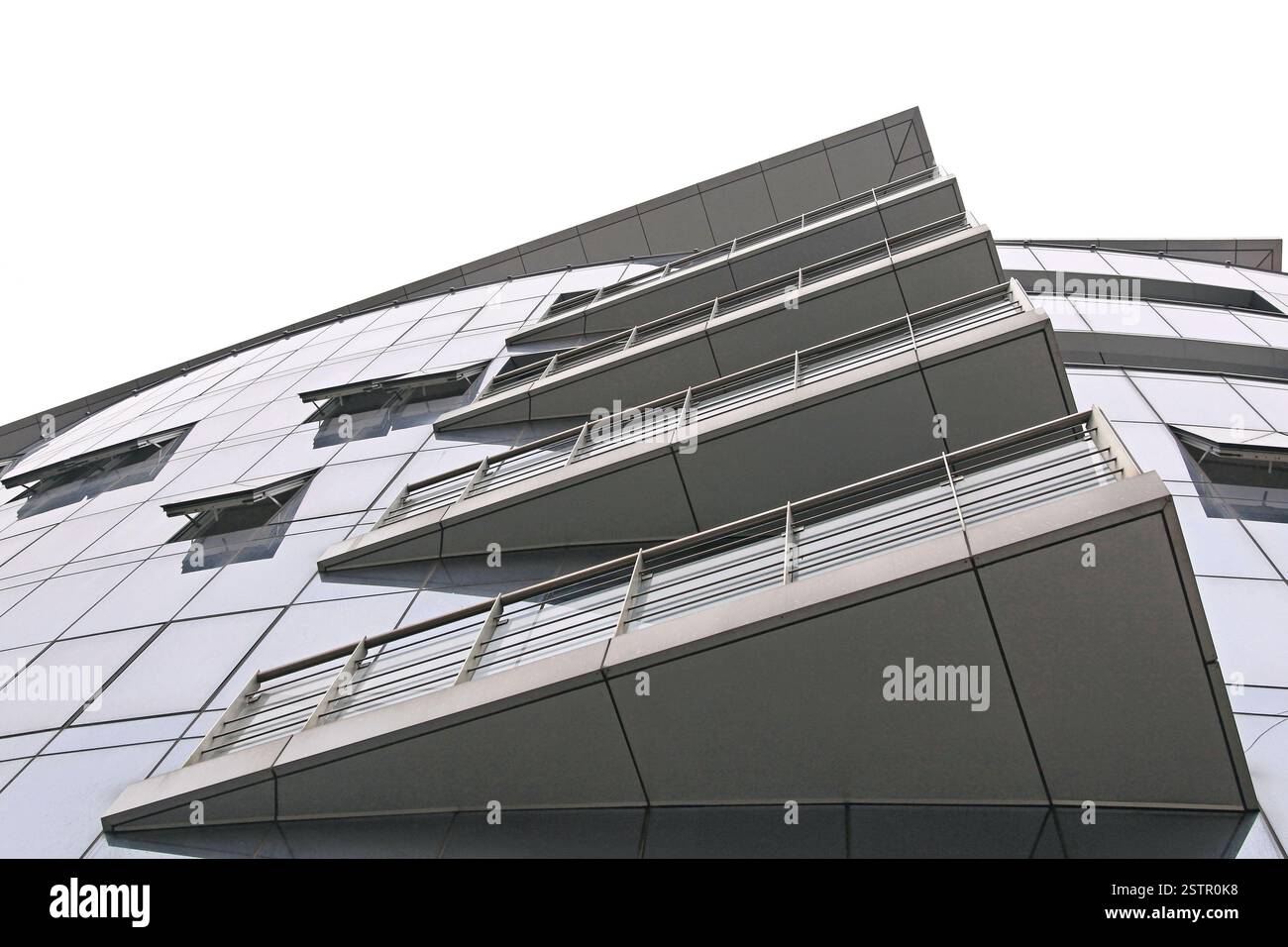 Triangular Terrace Balcony Stock Photo - Alamy