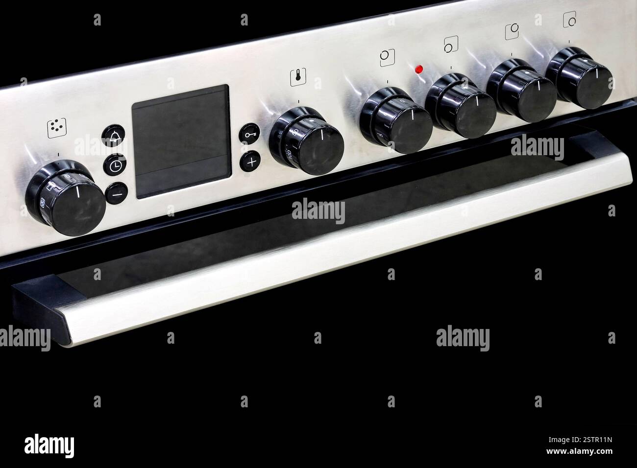 Close up shot of gas stove buttons Stock Photo - Alamy