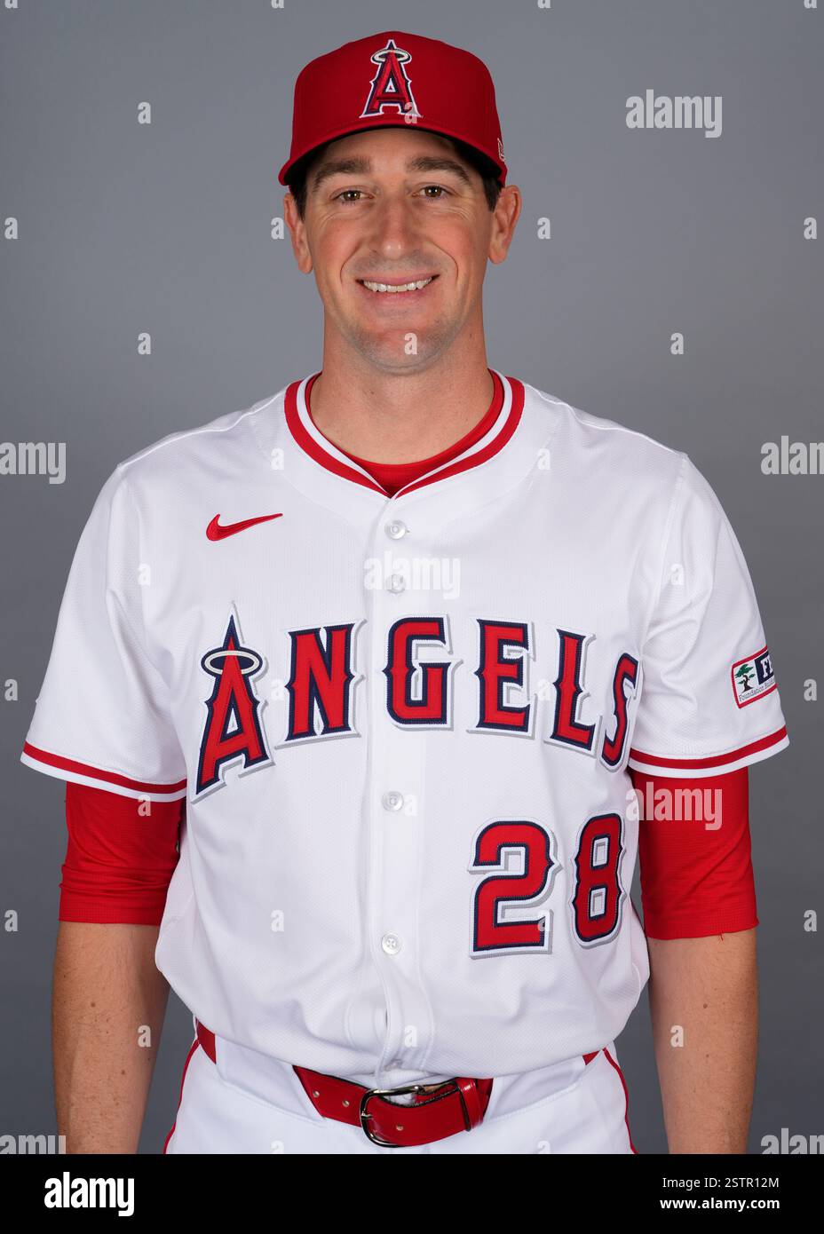 This is a 2025 photo of Kyle Hendricks of the Los Angeles Angels ...