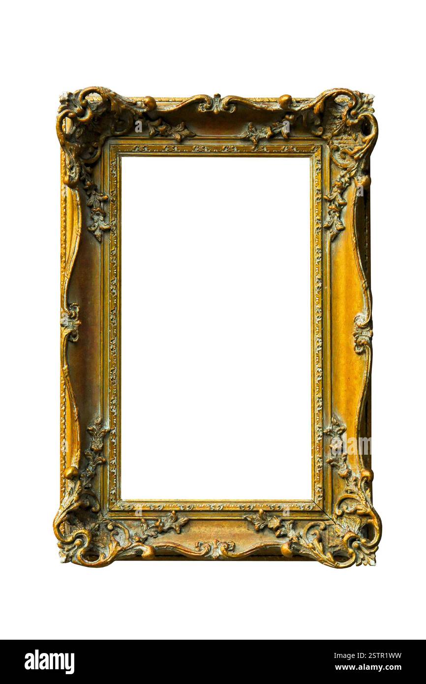 Very old frame Cut Out Stock Images & Pictures - Alamy