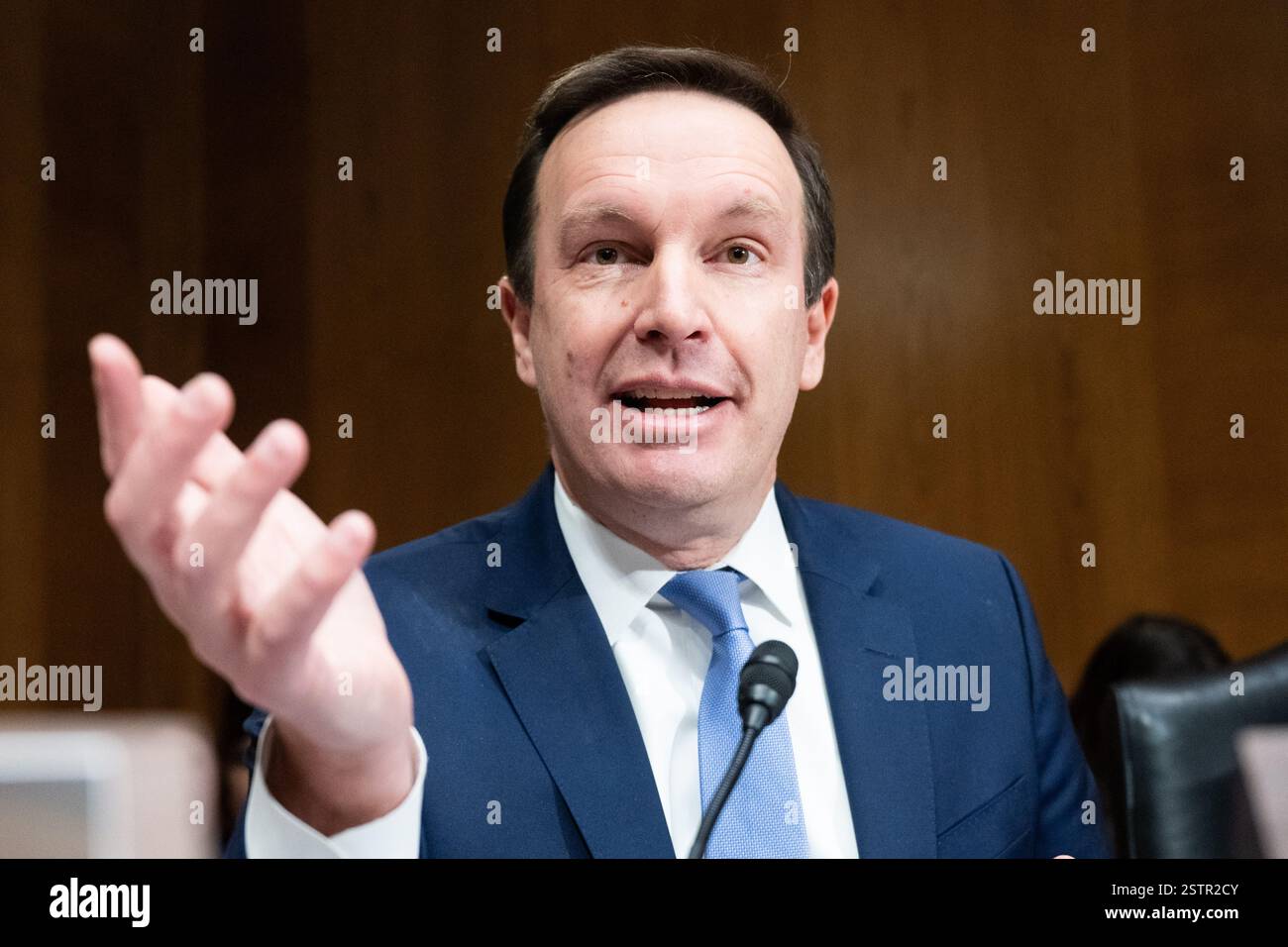 Washington, United States. 19th Feb, 2025. U.S. Senator Chris Murphy (D ...