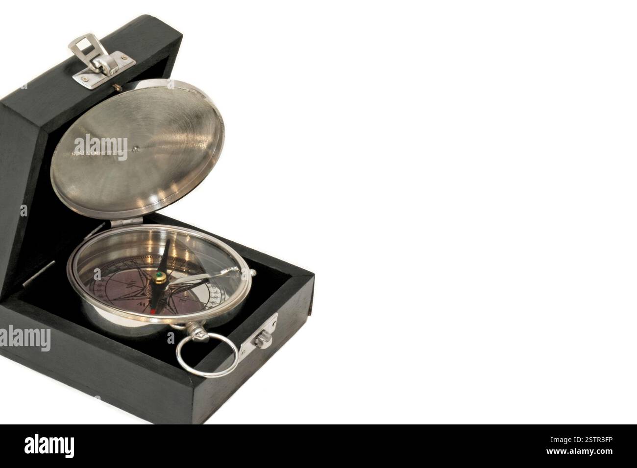 Open compass map hi-res stock photography and images - Alamy