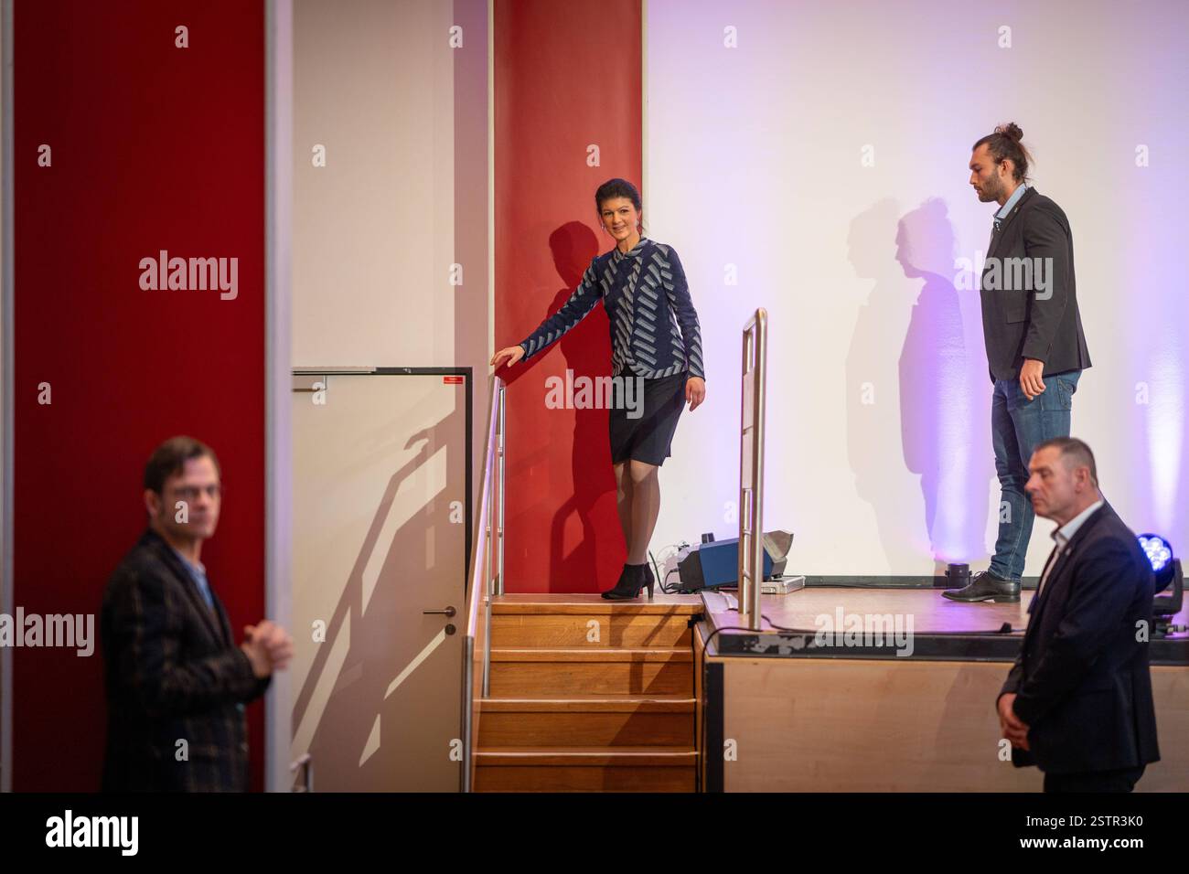 Wahlkampfveranstaltung BSW Bündnis Sahra Wagenknecht in Hannover Sarah ...