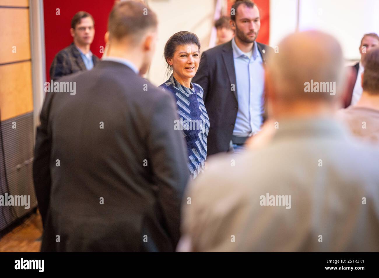 Wahlkampfveranstaltung BSW Bündnis Sahra Wagenknecht in Hannover Sarah ...