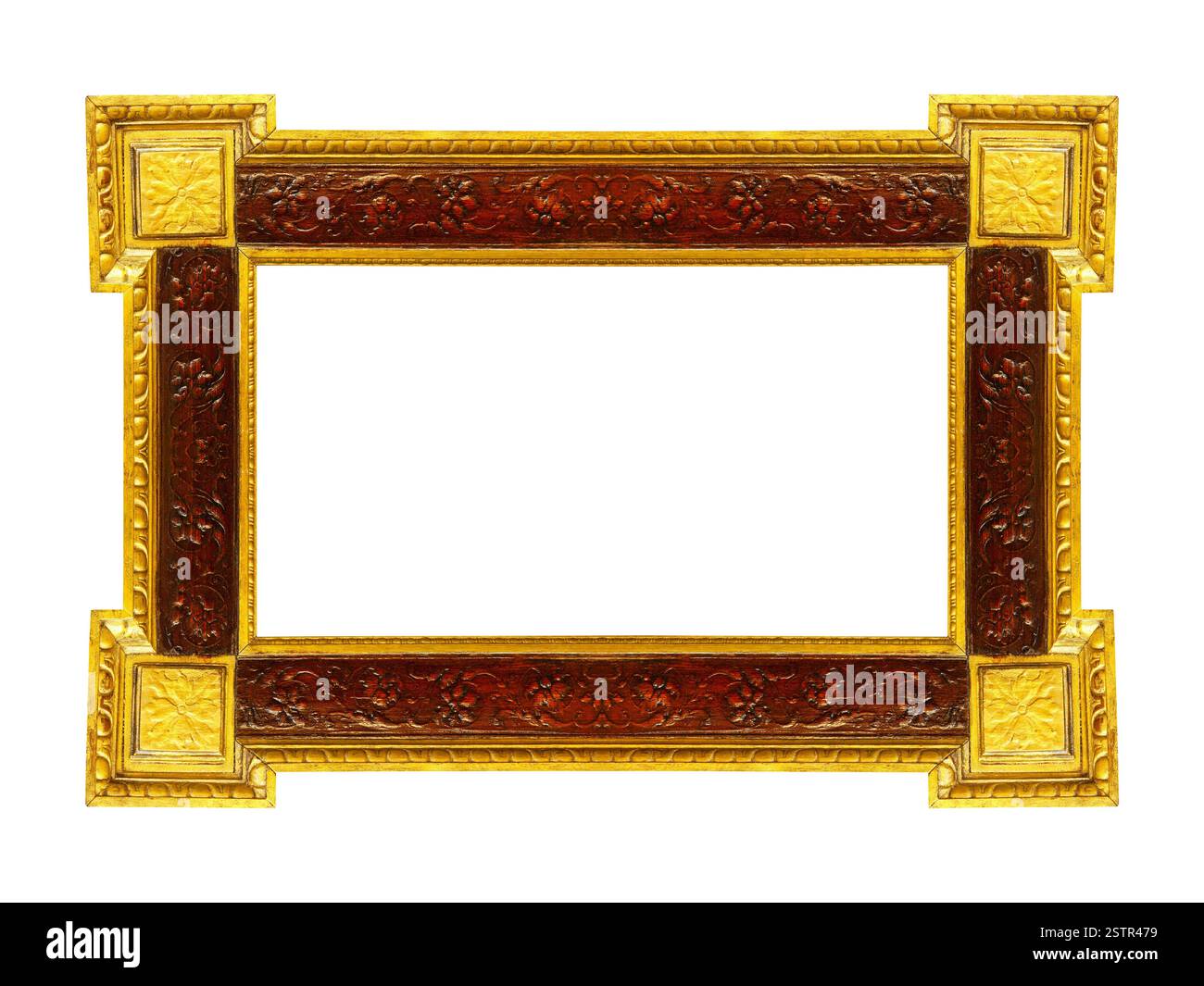 High resolution medieval frame isolated included clipping path hi-res ...