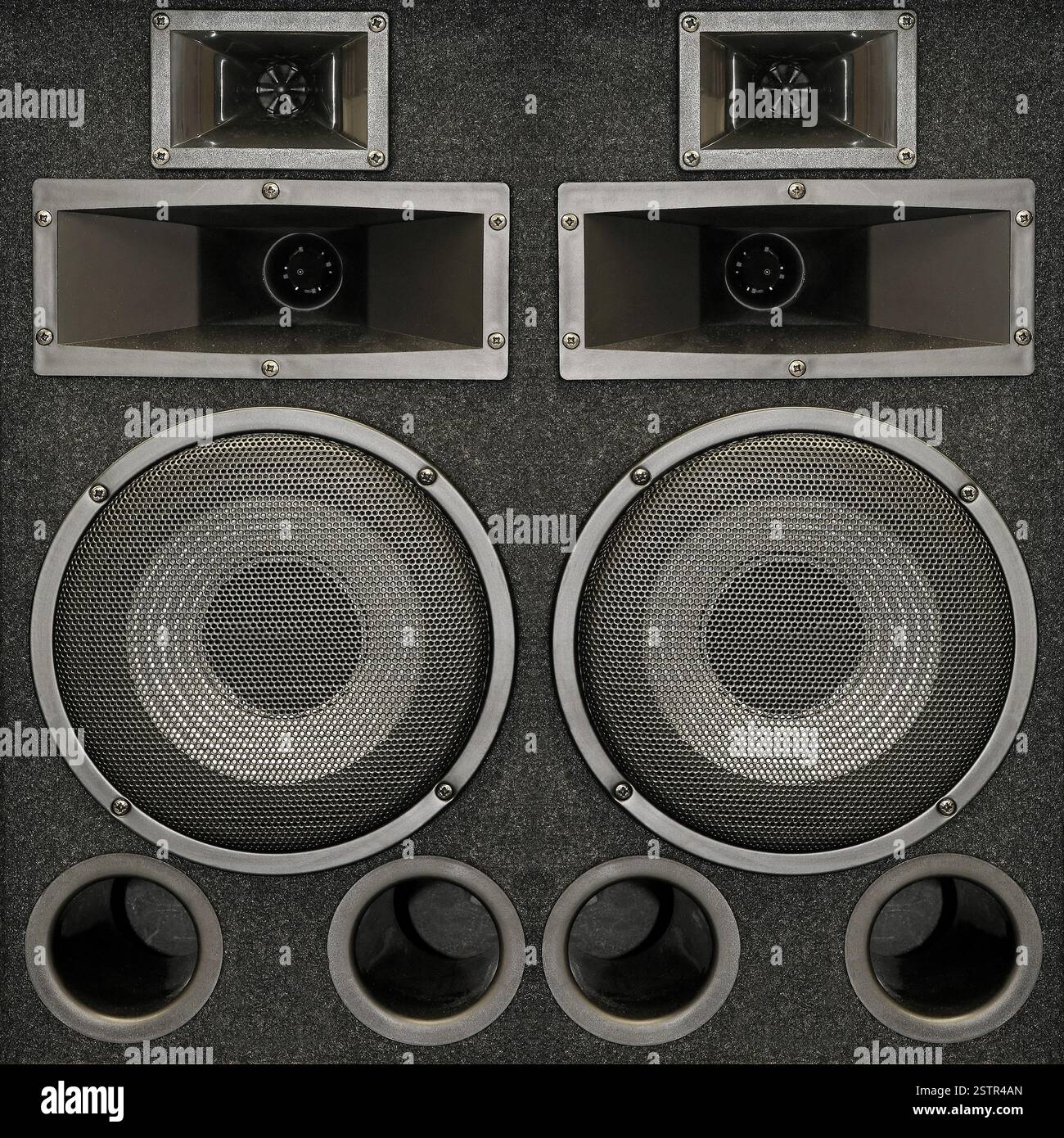 Audio speaker stereo woofers hi-res stock photography and images - Alamy