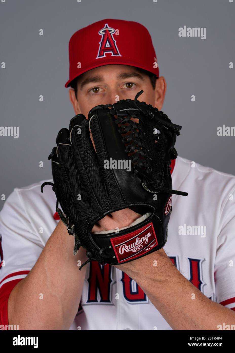 This is a 2025 photo of Kyle Hendricks of the Los Angeles Angels ...