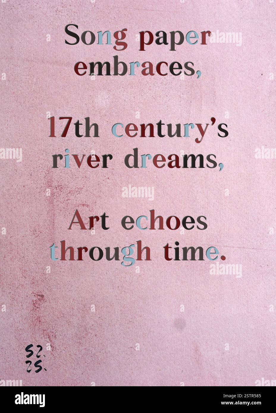 Song paper embraces, 17th century's river dreams, Art echoes through ...