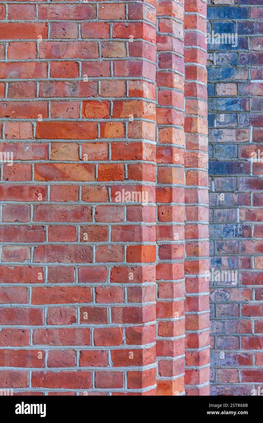Brick Wall Corner Stock Photo - Alamy