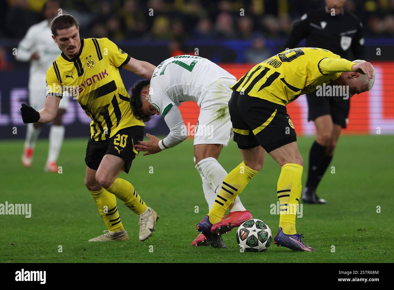 Dortmund, Deutschland. 19th Feb, 2025. Dortmund on February 19, 2025 Uefa Champions League ...