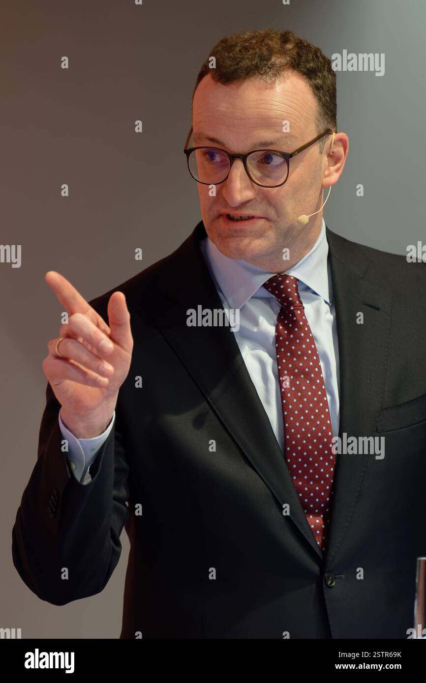 Cologne, Germany. 19th Feb, 2025. Jens Spahn Member of the German ...