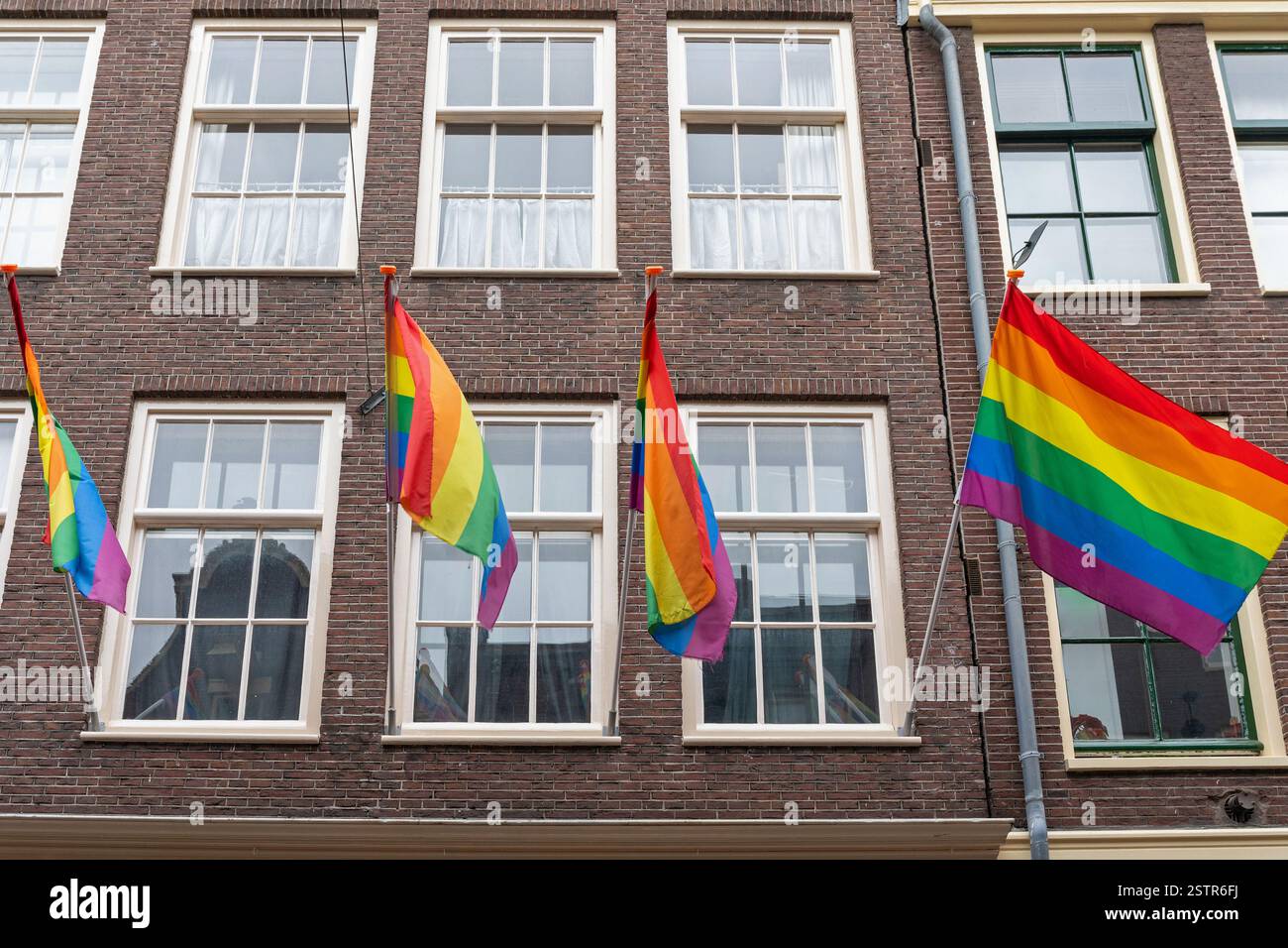 Rainbow Pride Flags Stock Photo - Alamy