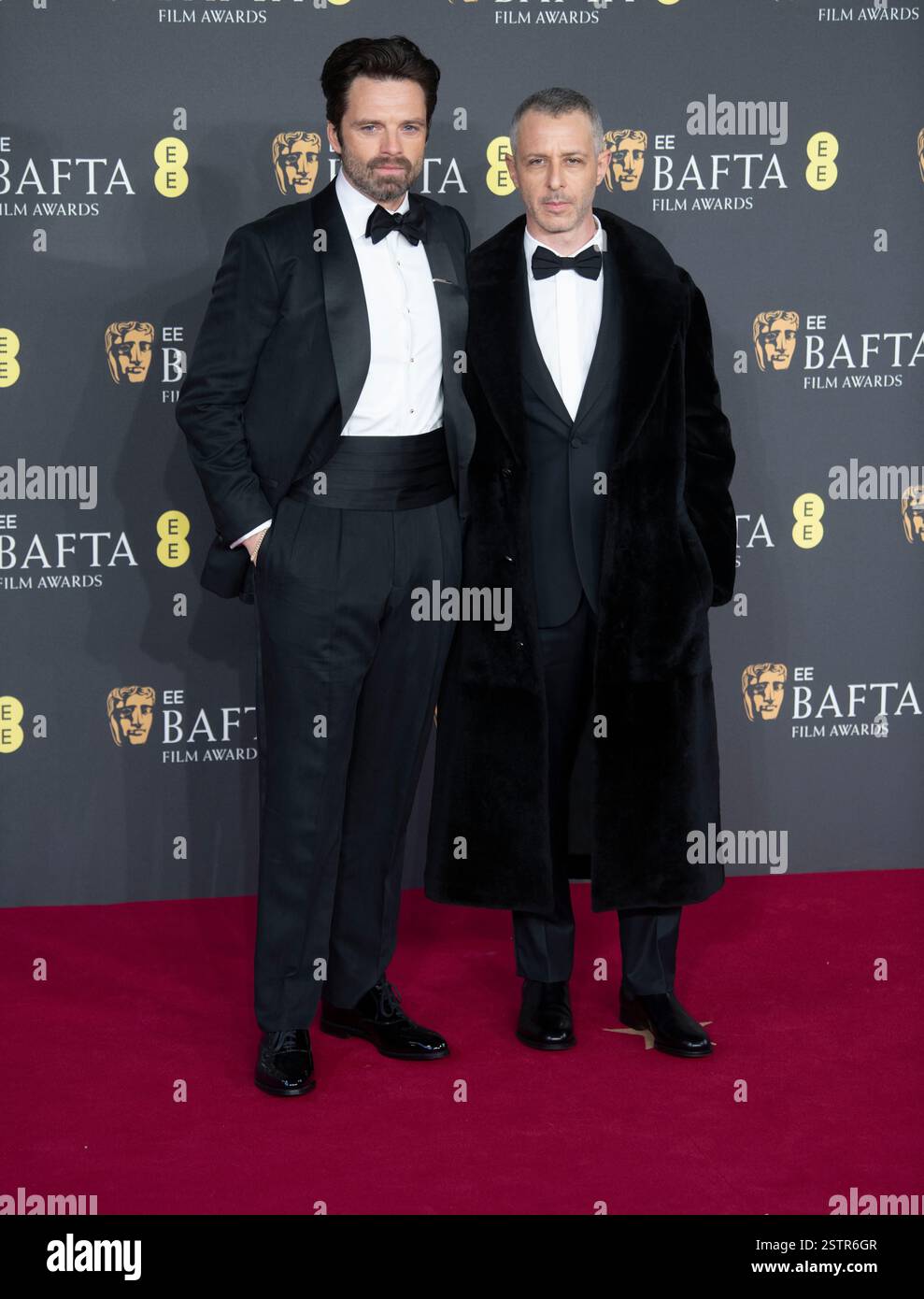 Sebastian Stan and Jeremy Strong at the 78th British Academy Film ...