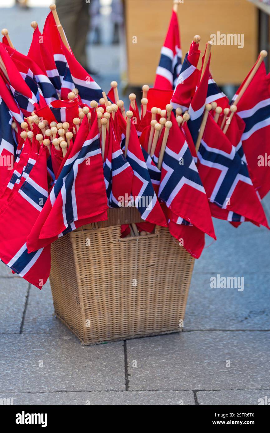 Small national flags norway hi-res stock photography and images - Alamy
