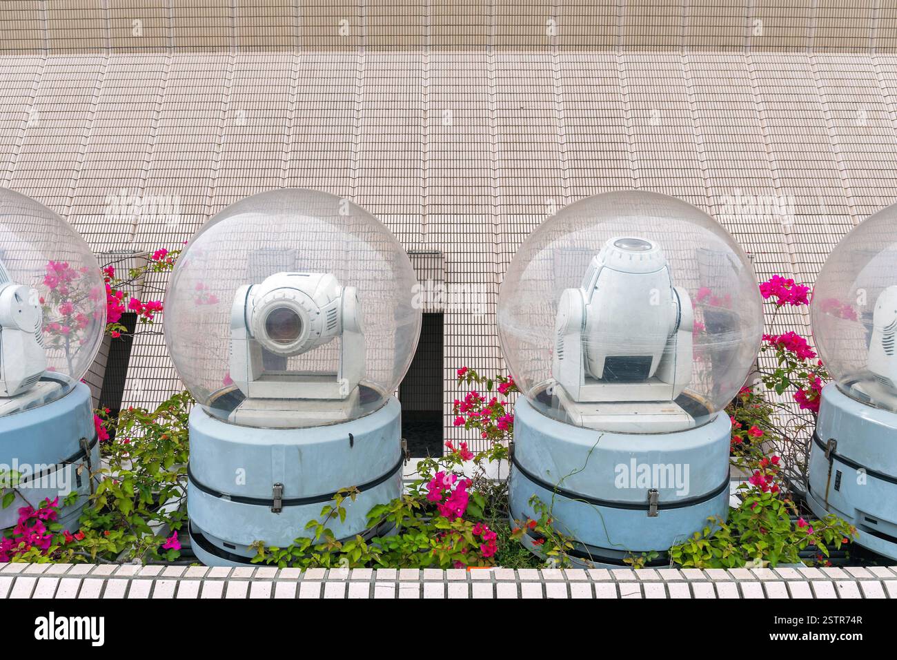 Laser Dome Lights Stock Photo - Alamy