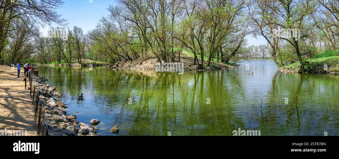 Lake in the reserve Askania-Nova in Ukraine Stock Photo - Alamy