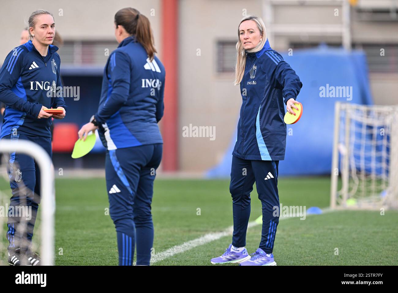 Valencia, Spain. 19th Feb, 2025. Assistant coach Brett Maron and Head ...