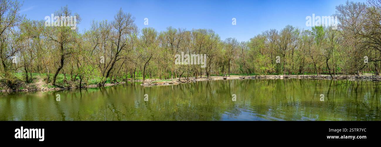 Lake in the reserve Askania-Nova in Ukraine Stock Photo - Alamy
