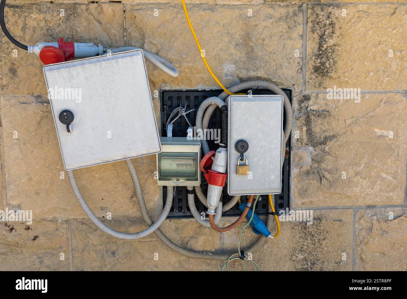 Meter boxes hi-res stock photography and images - Alamy