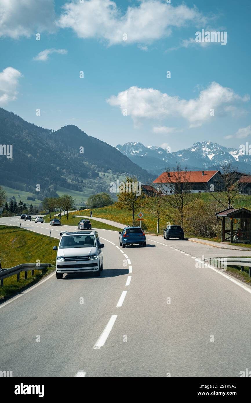 Driving in mountains hi-res stock photography and images - Alamy