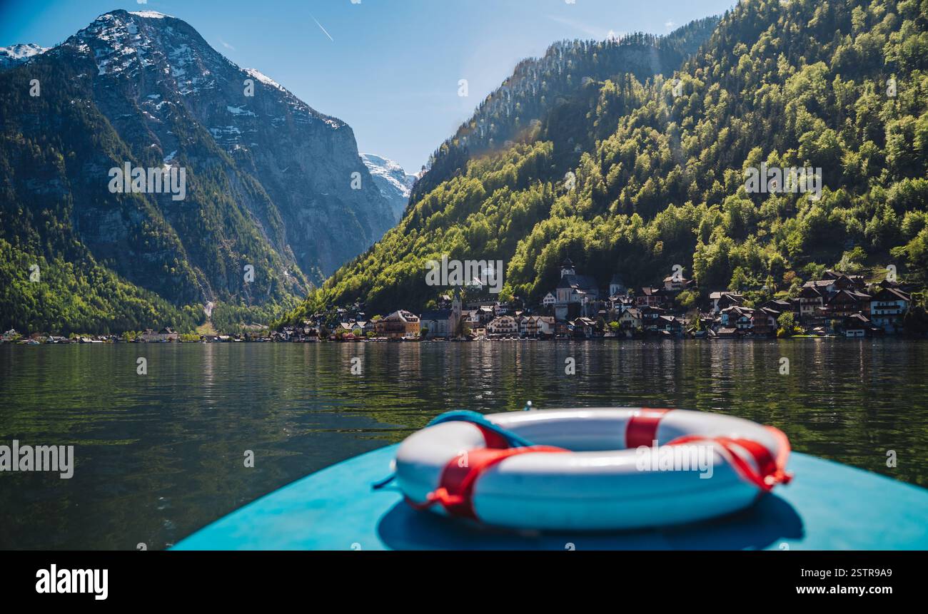 Village located on green hi-res stock photography and images - Alamy