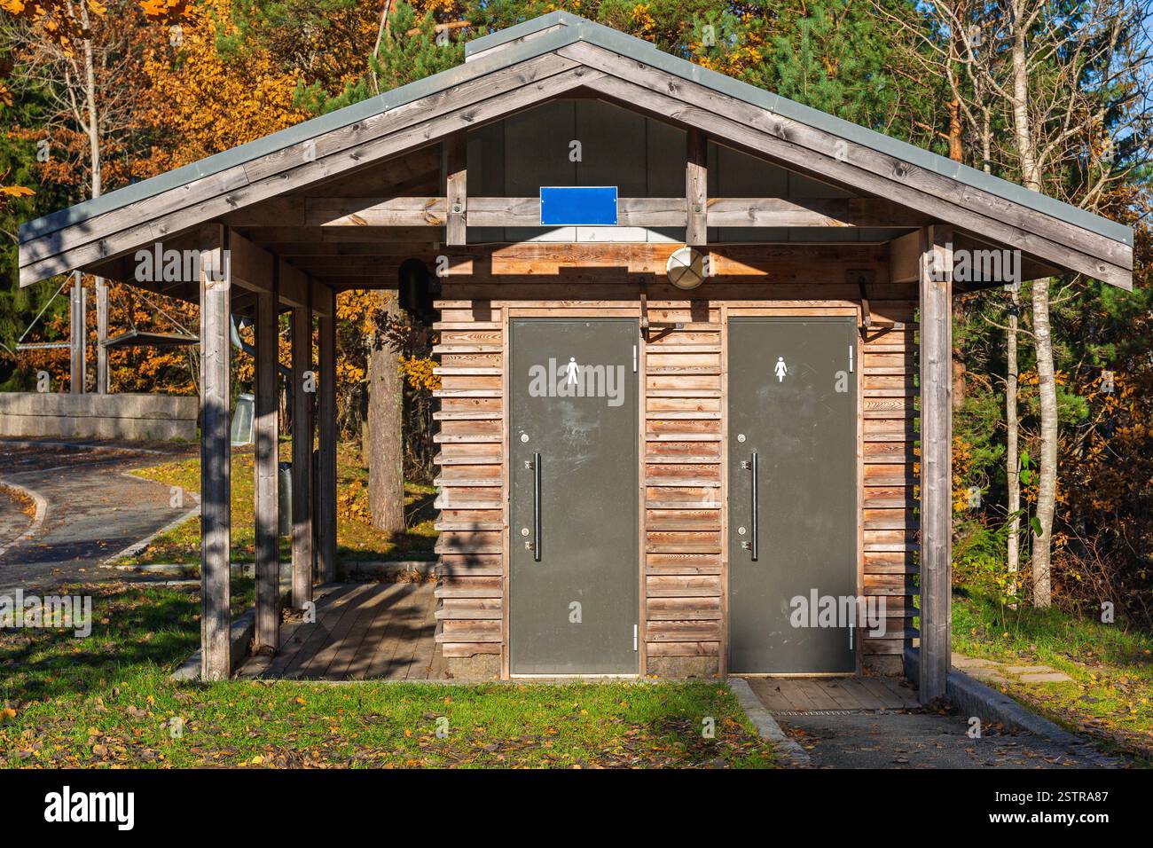Public restroom doors hi-res stock photography and images - Alamy