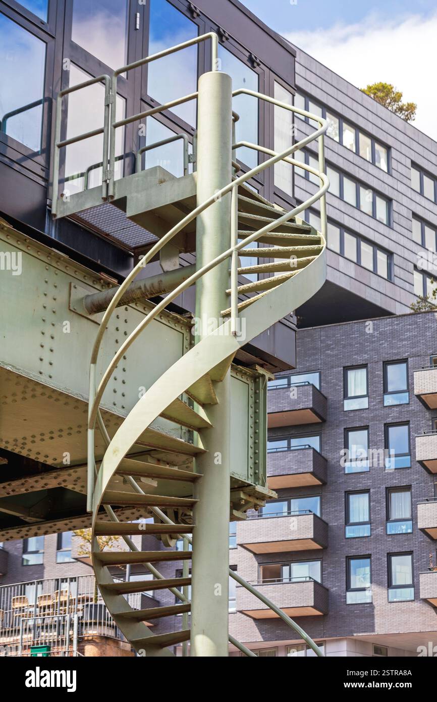 External Spiral Stairs Stock Photo - Alamy