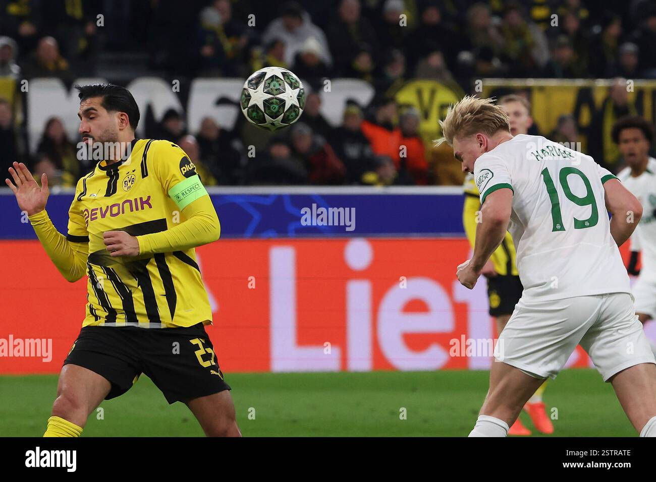 Dortmund, Deutschland. 19th Feb, 2025. Dortmund on February 19, 2025 Uefa Champions League ...