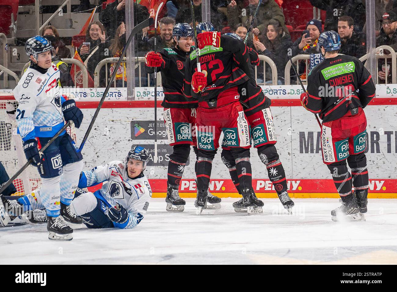 19.02.2025, Eishockey: Penny DEL, Saison 2024/2025, 46. Spieltag ...