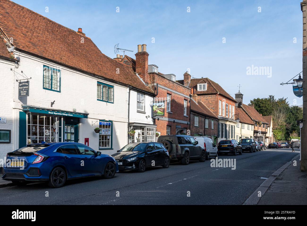 The historic village of West Wycombe in Buckinghamshire, England, UK ...