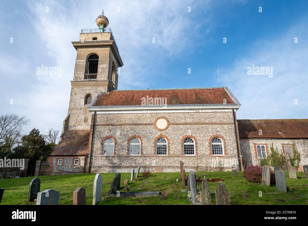 Gold ball on st lawrence church tower hi-res stock photography and ...