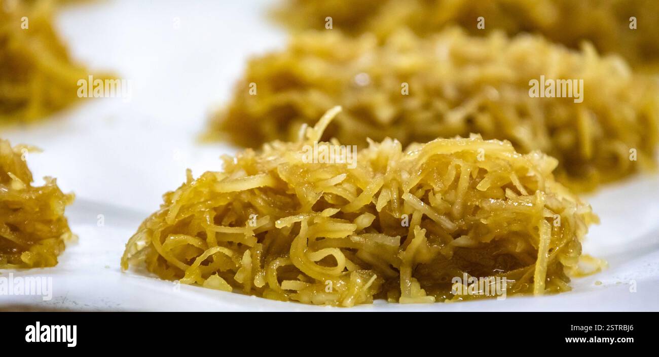 Traditional Brazilian coconut candy prepared using the classic method ...