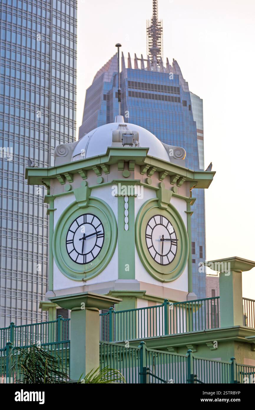 Star ferry clock tower hi-res stock photography and images - Alamy
