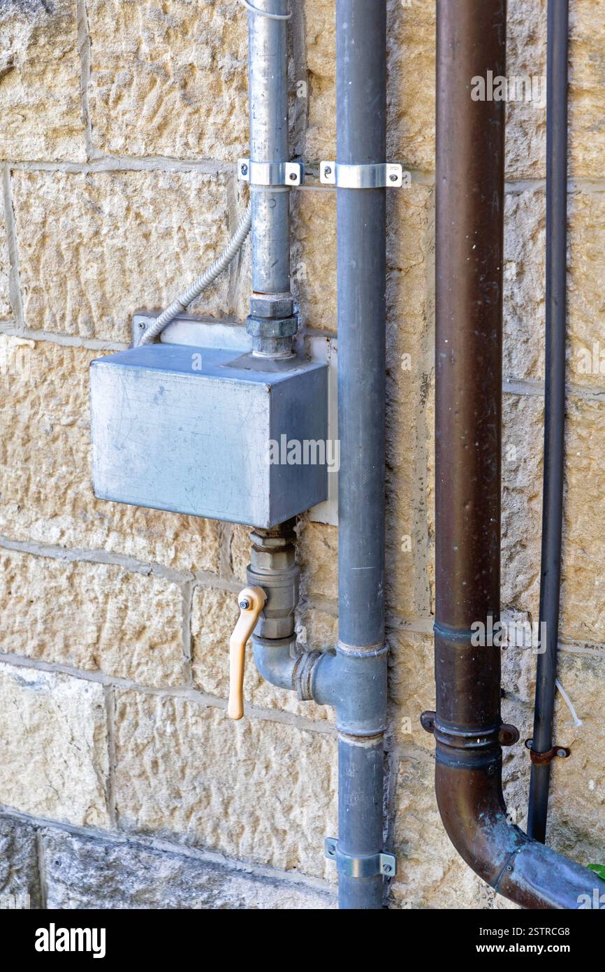 Water Pipes Box Stock Photo - Alamy