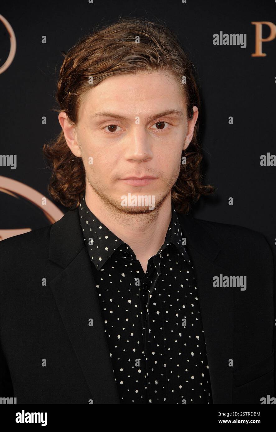 Evan Peters at the Los Angeles premiere of 'Dark Phoenix' held at the ...