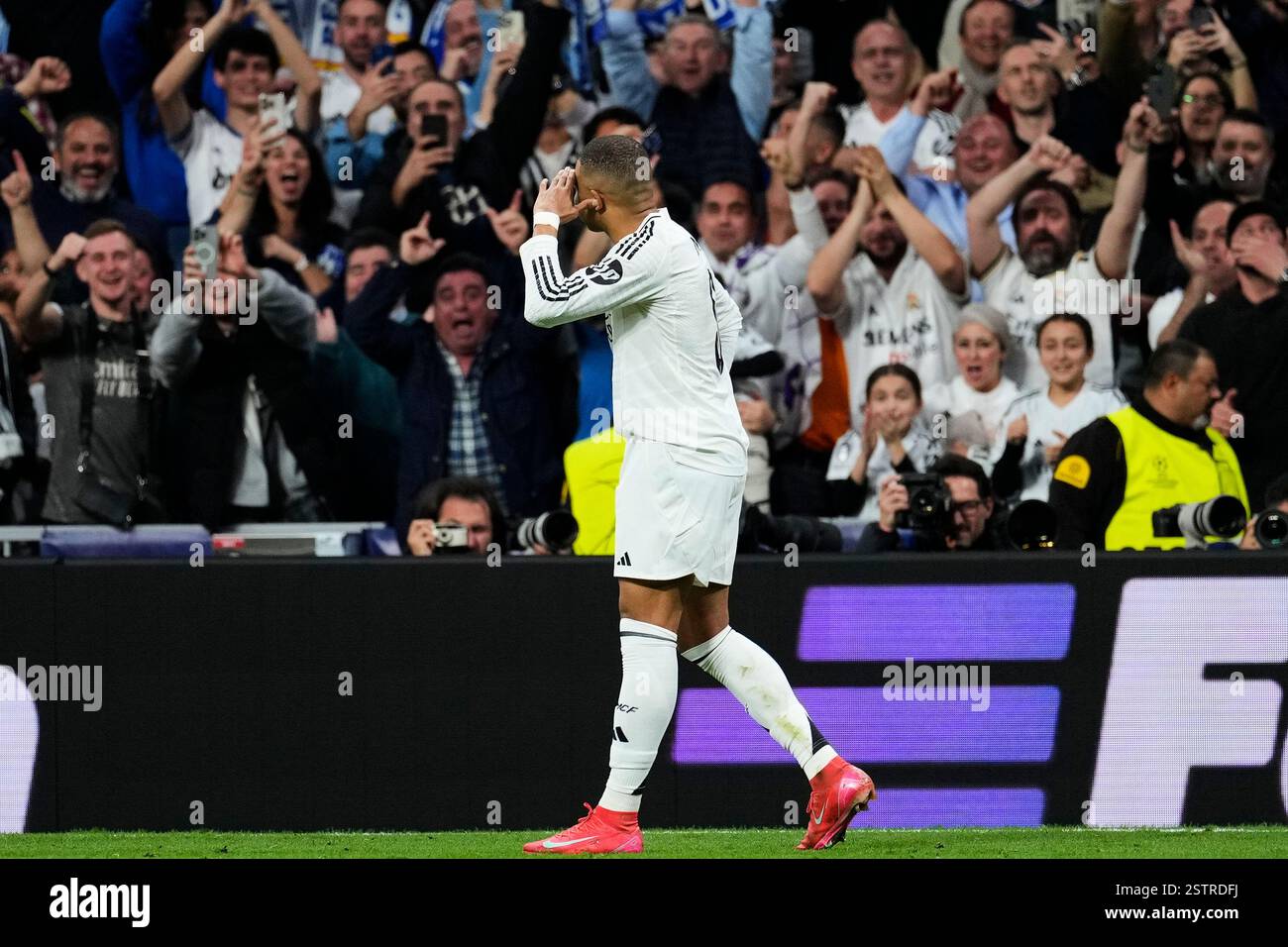 Kylian Mbappe of Real Madrid CF during Real Madrid vs Manchester City ...