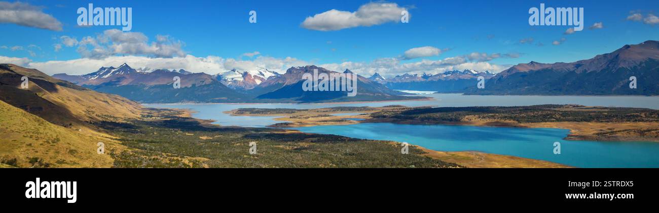Patagonia landscapes in Southern Argentina. Beautiful natural landscapes Stock Photo - Alamy