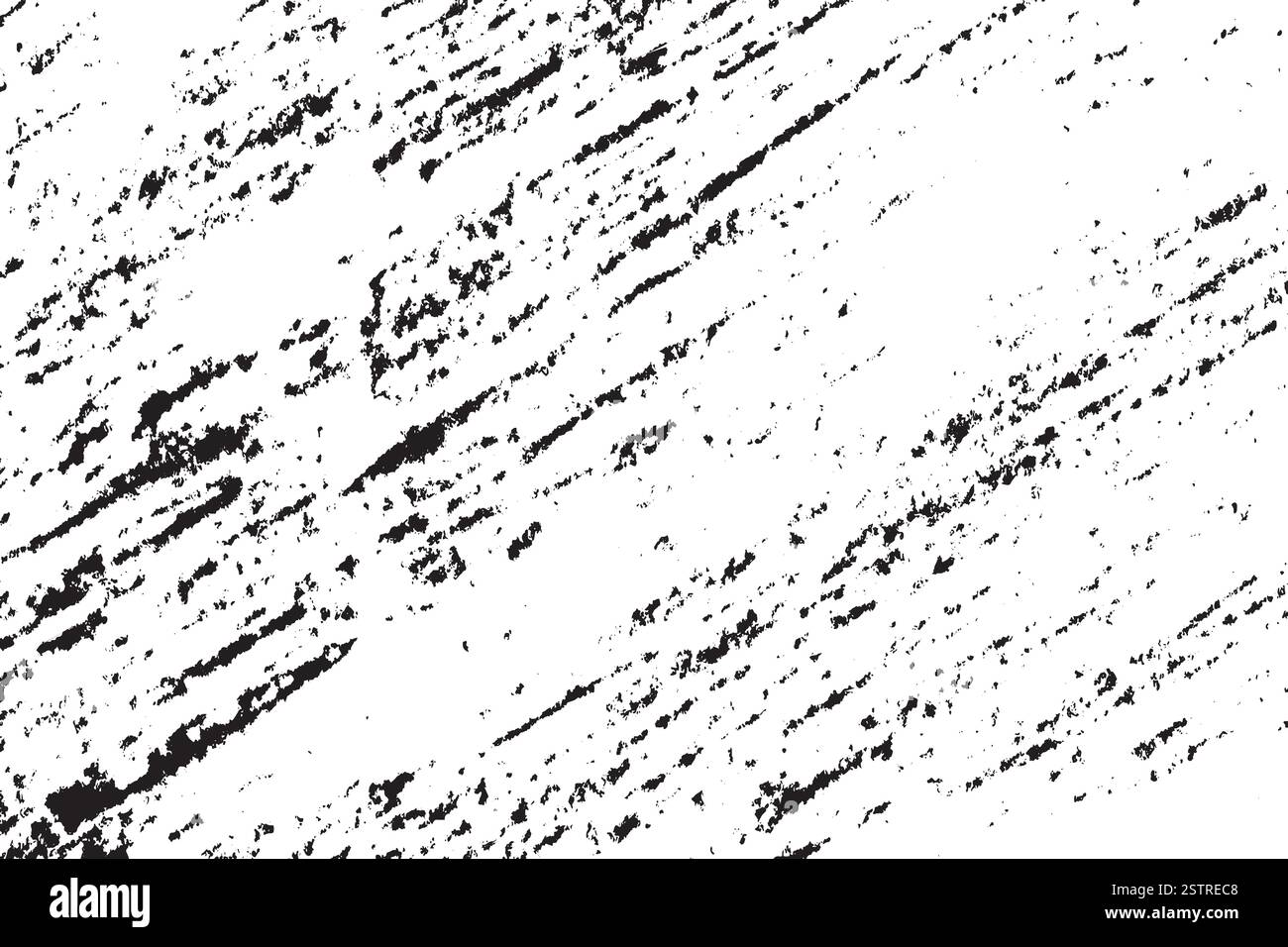 Vector grunge overlay texture. Black and white background Stock Vector ...