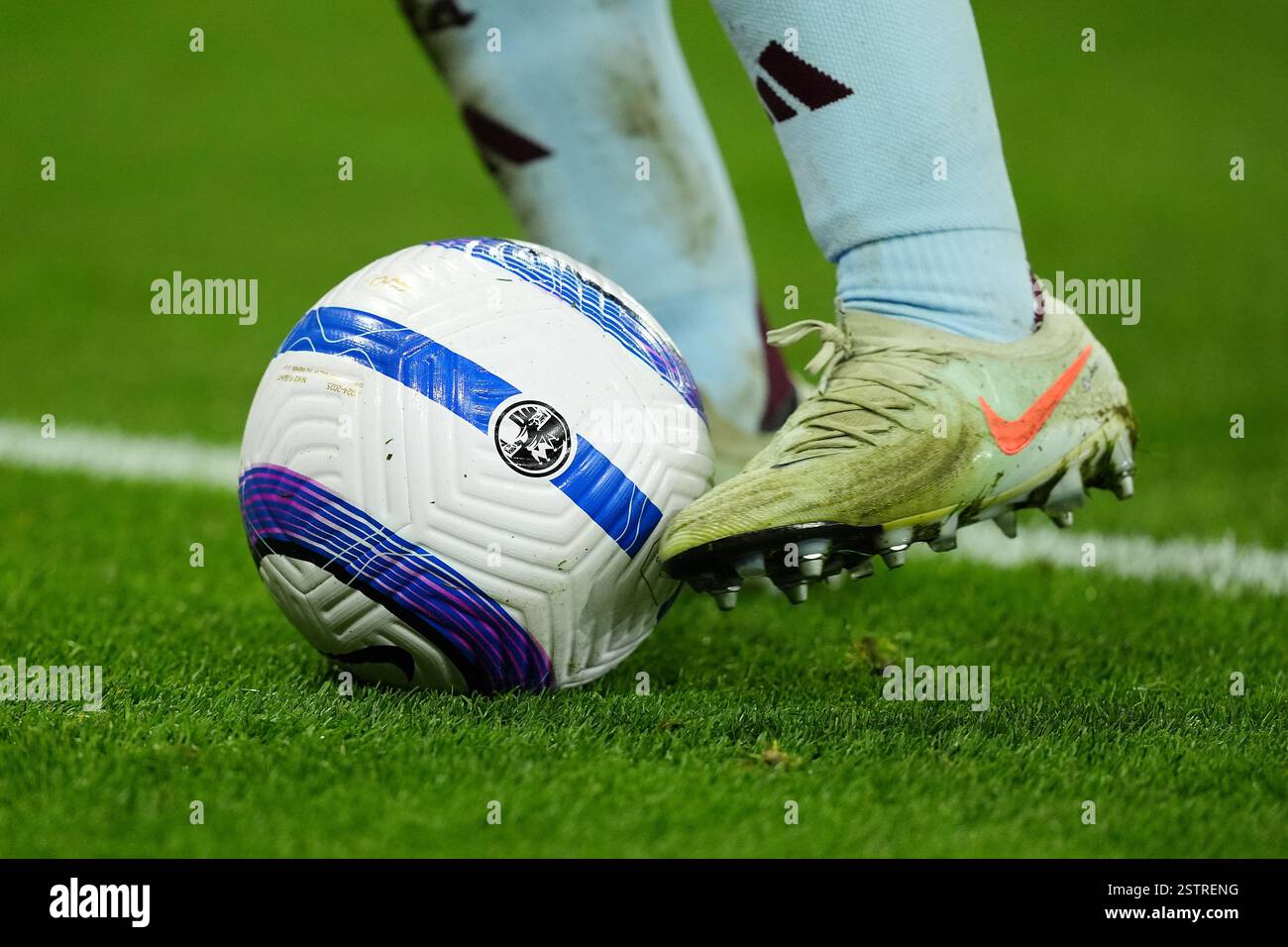 The Premier League 2024/25 Nike Flight Third Ball during the Premier ...