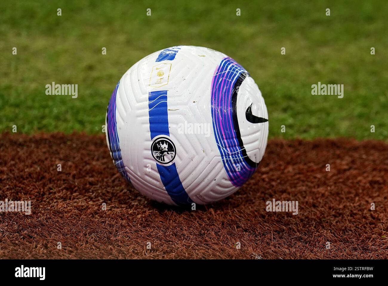 The Premier League 2024/25 Nike Flight Third Ball during the Premier ...