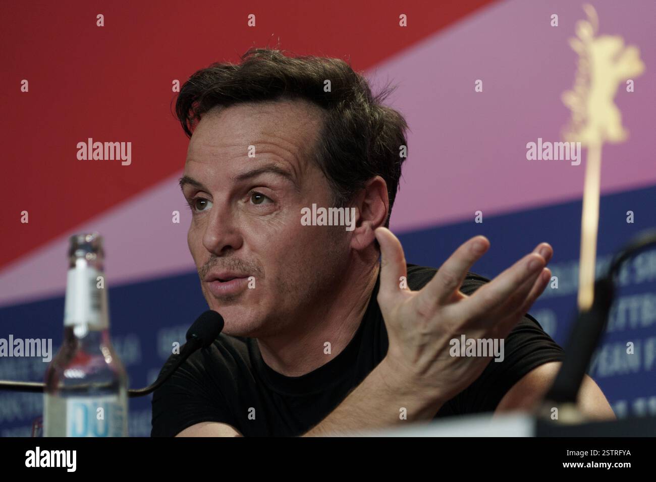 Irish actor Andrew Scott, US actress Margaret Qualley, US actor Ethan ...