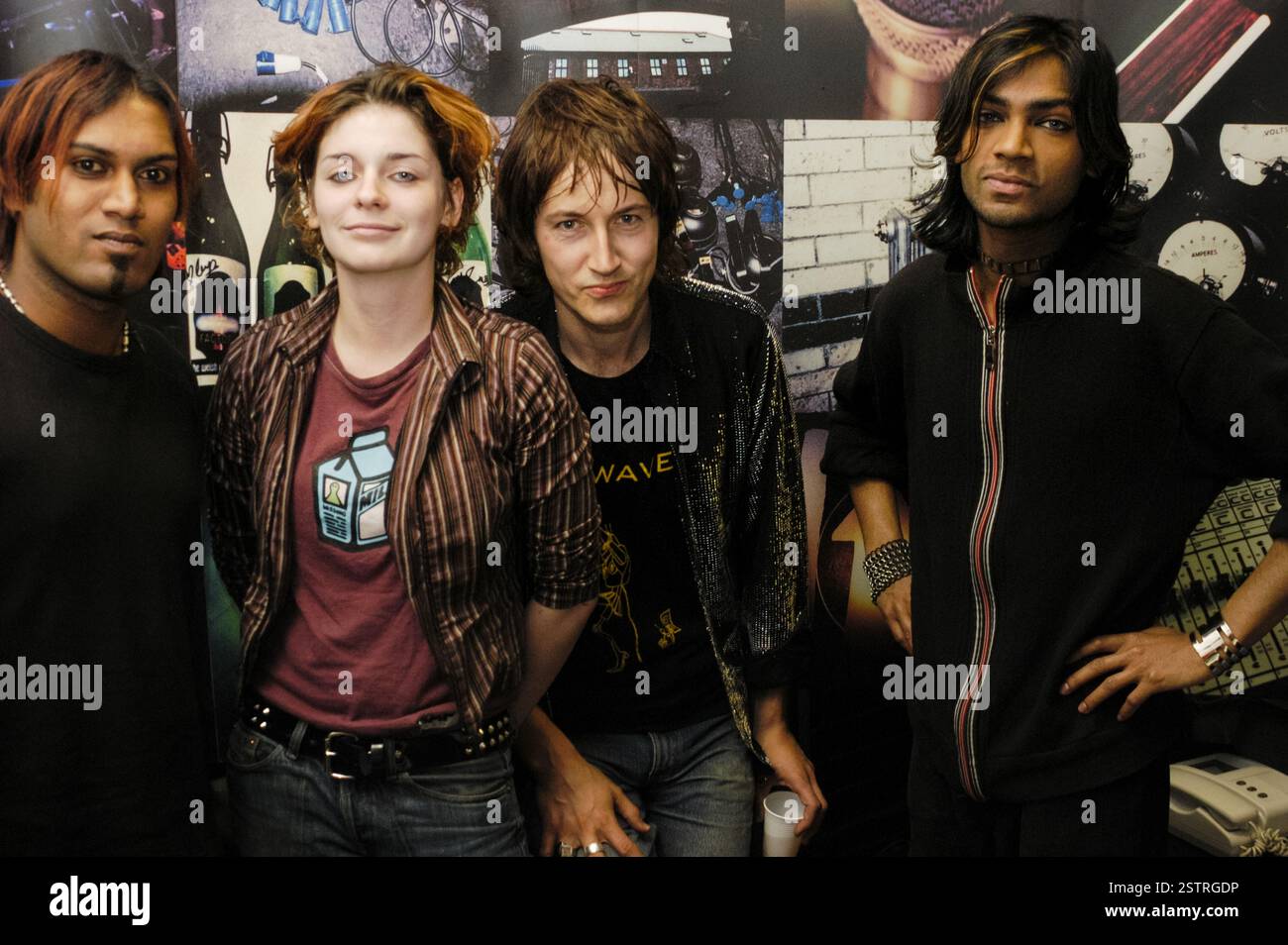 MY VITRIOL, TV APPEARANCE, 2002: The rock band My Vitriol apeearing on ...